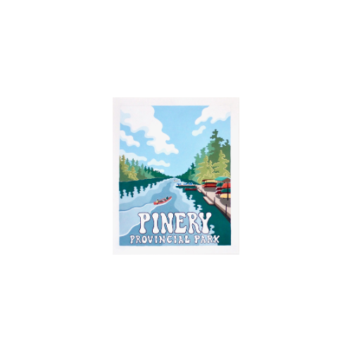 Pinery Provincial Park Print Canoe S – Kind Decor