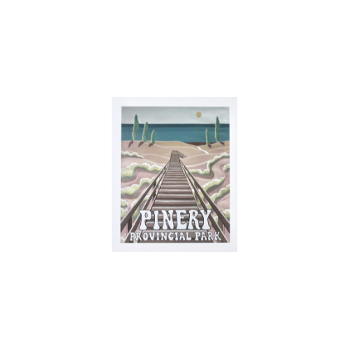 Pinery Provincial Park Stairs Print S – Kind Decor